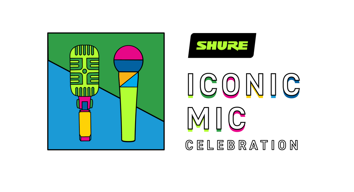 Shure Iconic Microphones: SM58, 55SH, SM7B, SM57 – Shure Singapore