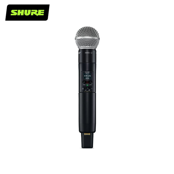 SLXD2/SM58 Wireless Handheld Microphone Transmitter with SM58 Capsule ...
