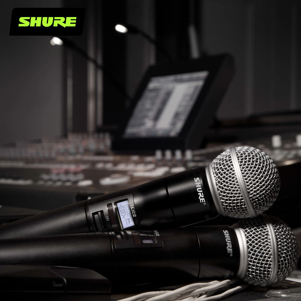 ULXD2/SM58 Handheld Transmitter with SM58 Capsule – Shure Singapore