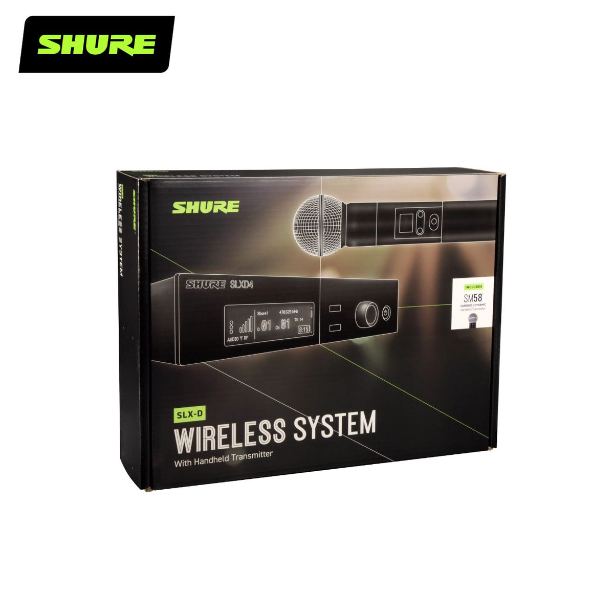 SLXD24/SM58 Wireless Microphone System – Shure Singapore