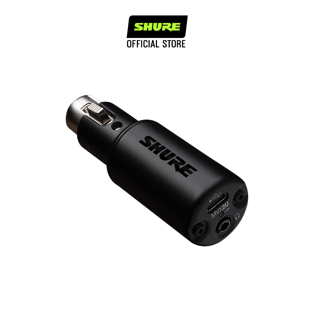 Shure MVX2U Digital Audio Interface | XLR to USB – Shure Singapore
