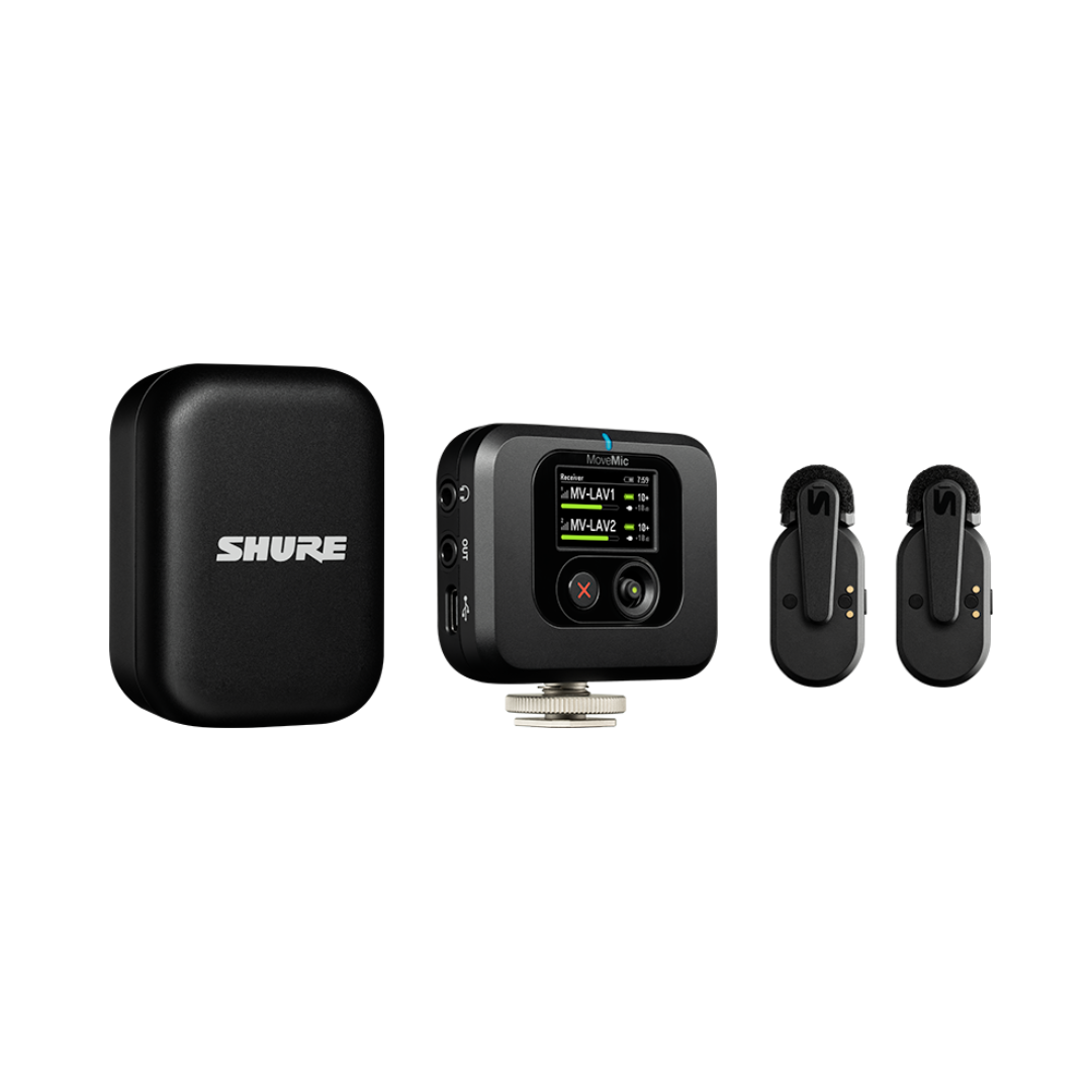 MoveMic Two Receiver Kit – Shure Singapore