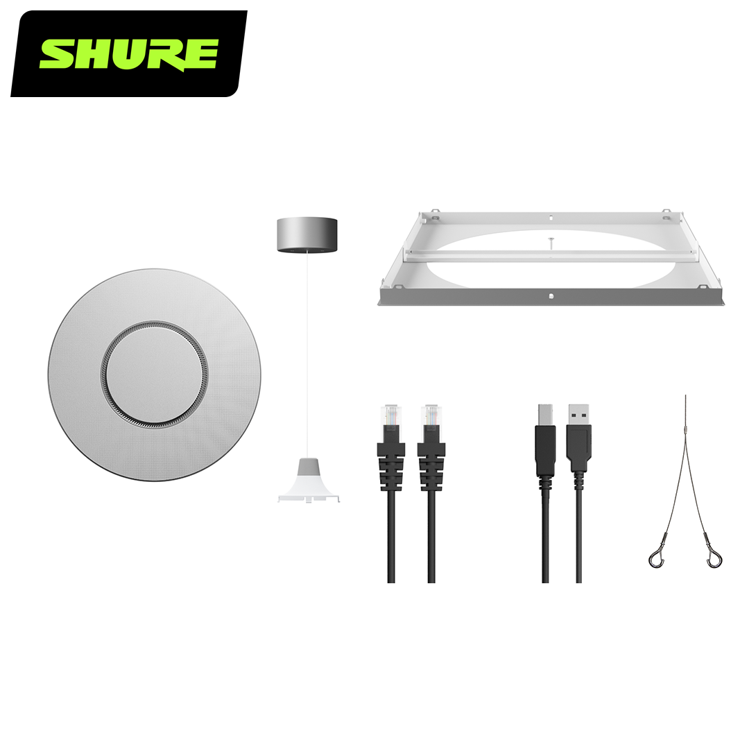 Shure Stem Ecosystem | Stem Ceiling - Ceiling Microphone Array – Shure ...
