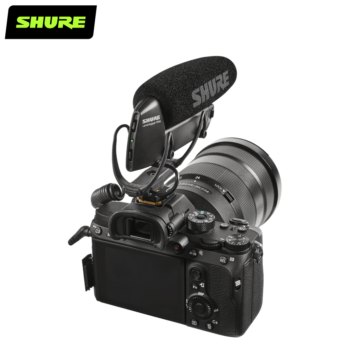 VP83 LensHopper Camera-Mounted Condenser Microphone – Shure Singapore